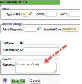 Institutional Billing (UB04)
