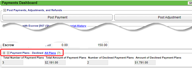 Payment Plans