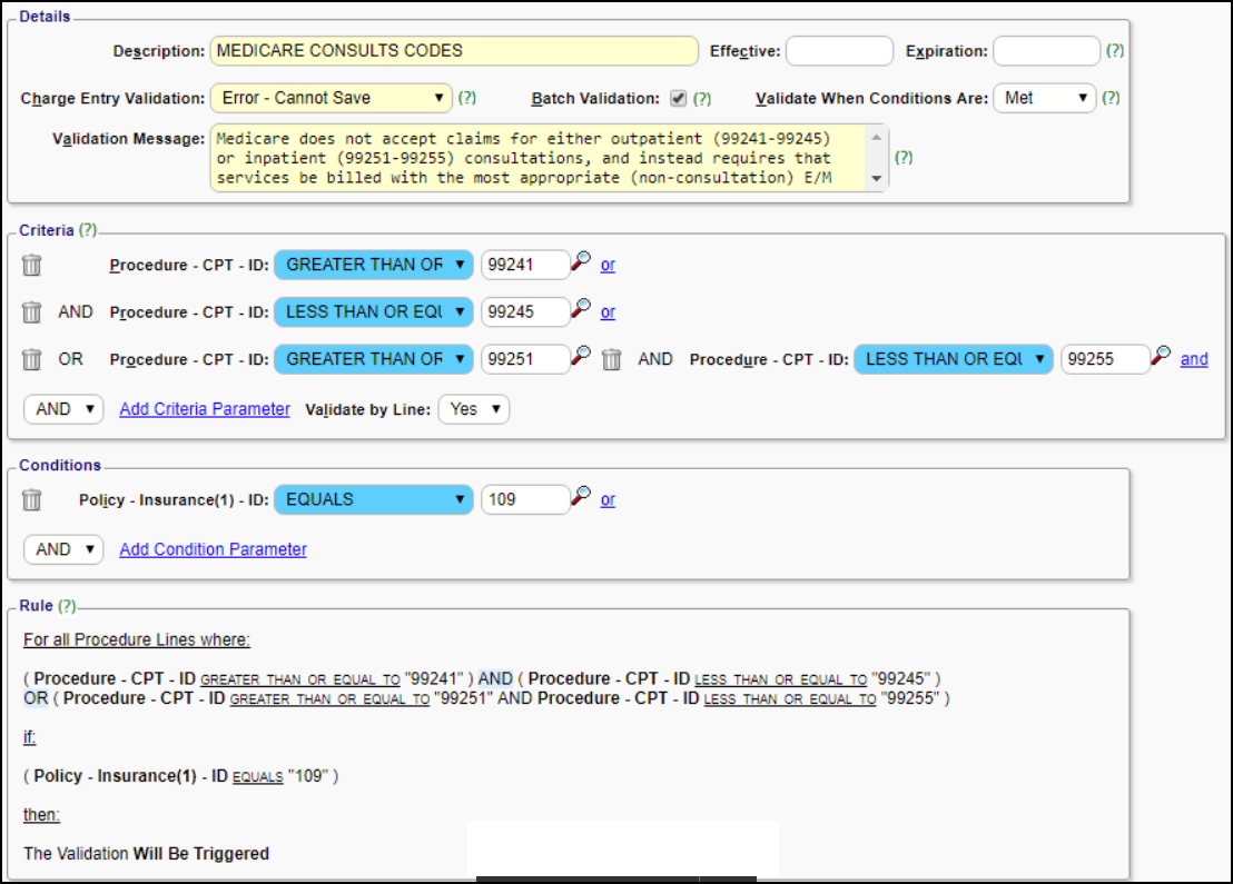 Charge Management Rules