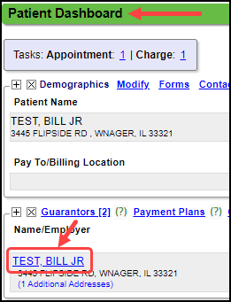 Statement History/View Patient Statements & Notifications