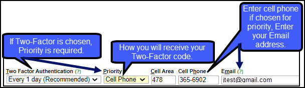 Add or Modify a User