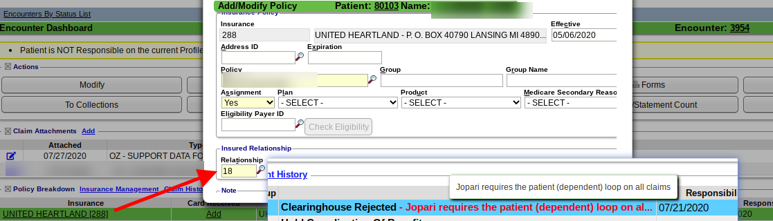 Workers Comp and Jopari Electronic Attachments