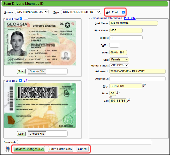 iDology Direct Scanning
