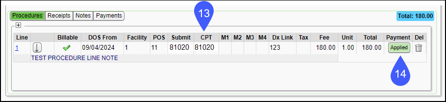 Enter a New Charge (Encounter) Manually