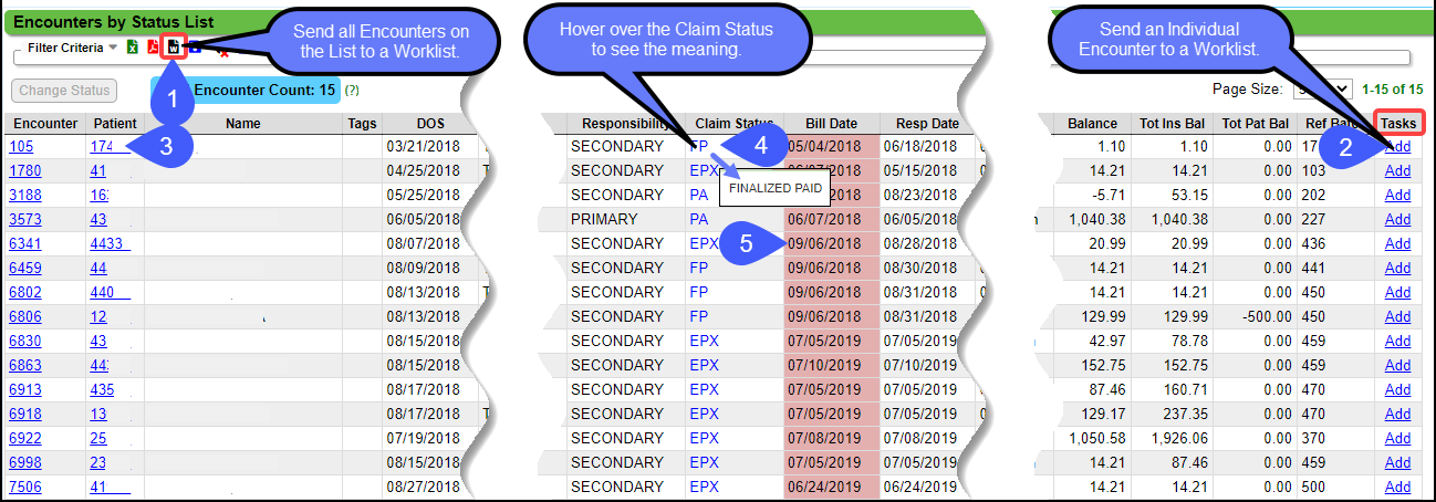 Interactive Aging: Real-Time A/R View